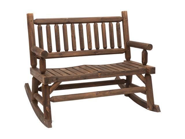 Click here for 2-Person Wood Rocking Chair with Log Design  Heavy... prices
