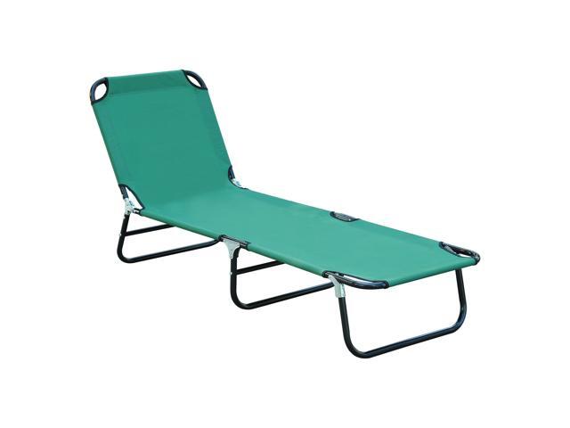 Click here for Foldable Outdoor Chaise Lounge Chair  5-Level Recl... prices