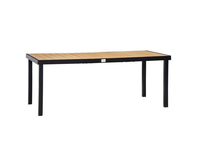 Click here for 75 x 35 Outdoor Dining Table for 8 People  Rectang... prices