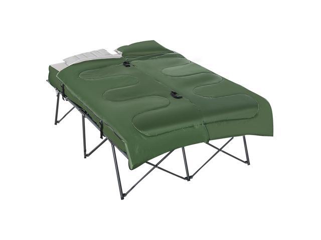 Click here for 2-Person Folding Camping Cot Portable Outdoor Bed... prices