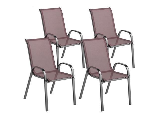 Click here for Outdoor Dining Chairs Set of 4  Stackable Outdoor... prices