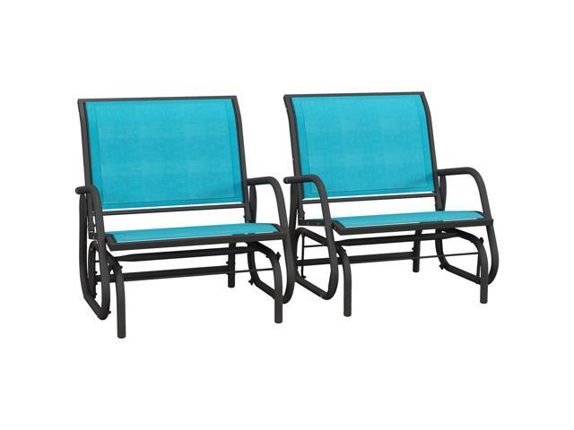Click here for Porch Glider Set of 2  Metal Frame Swing Glider Ch... prices
