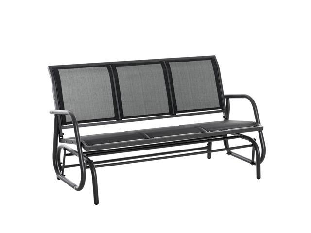 Click here for 3-Person Patio Glider Bench  Outdoor Porch Glider... prices