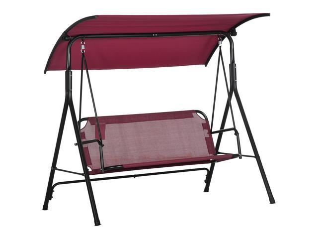 Click here for 3-Person Porch Swing Bench with Stand & Adjustable... prices