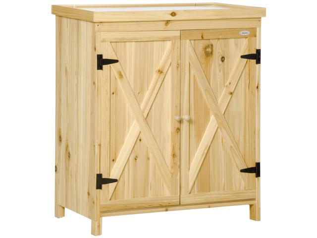 Click here for Garden Storage Cabinet  Outdoor Tool Shed with Gal... prices