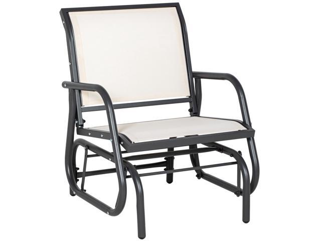 Click here for Porch Glider  Metal Frame Swing Glider Chair with... prices