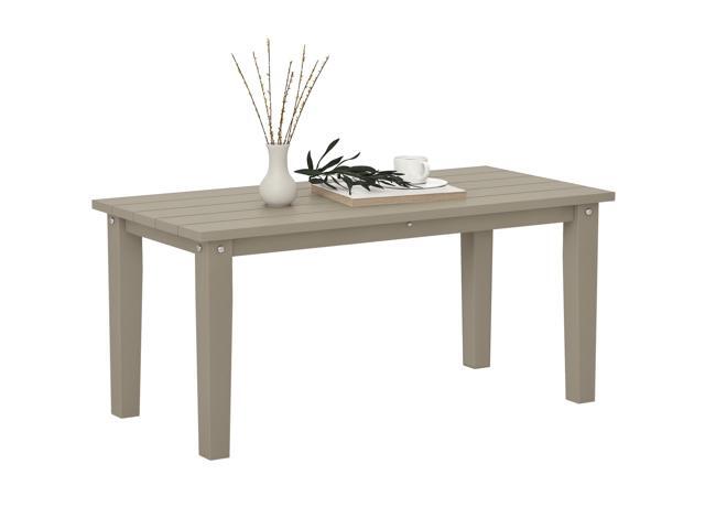 Click here for HDPE Outdoor Coffee Table  Rectangle All-Weather P... prices