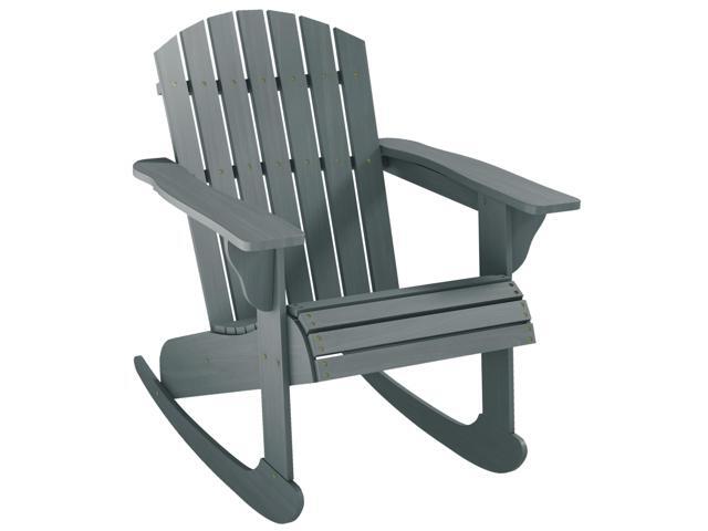 Click here for Wooden Adirondack Rocking Chair Outdoor Lounge Cha... prices
