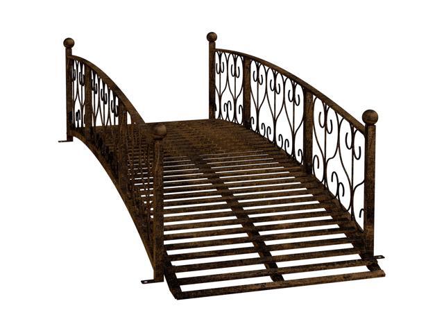 Click here for 7 Metal Arch Garden Bridge with Safety Siderails... prices