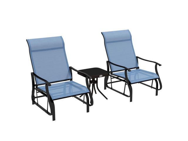 Click here for 3-Piece Outdoor Gliders Set Bistro Set with Steel... prices