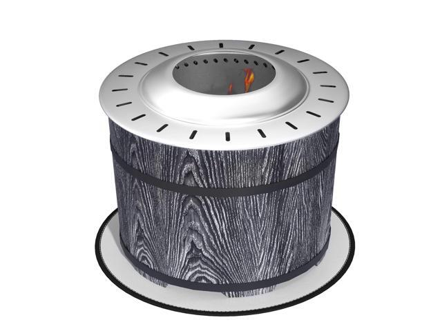 Click here for Smokeless Fire Pit with Fireproof Mat  20 Barrel S... prices