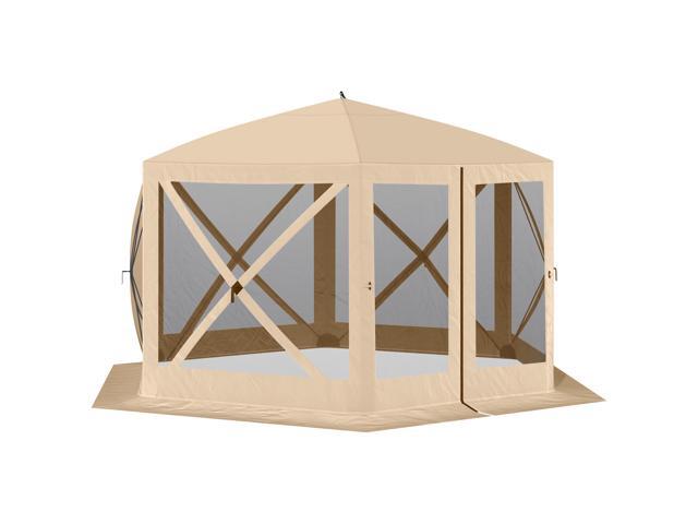 Click here for 12 x 12 Hexagon Screen House  Pop Up Tent Portable... prices