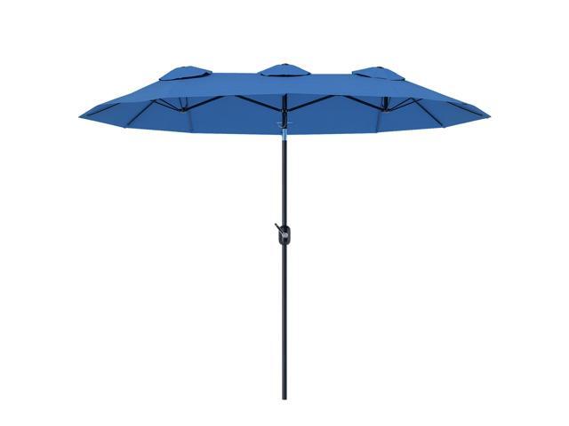 Click here for 9.5 Double-sided Patio Umbrella with 3 Air Vents... prices