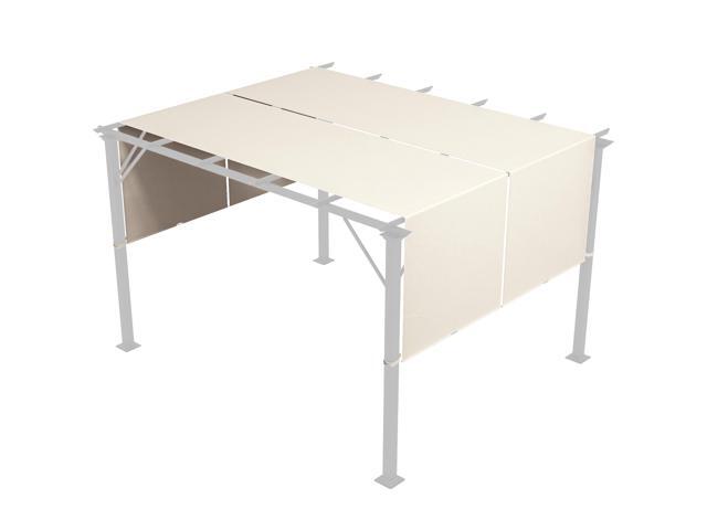Click here for 2 PCS 4 x 18ft Pergola Canopy Replacement  UV Prot... prices