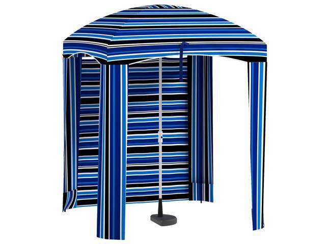 Click here for 5.9 x 5.9 Portable Beach Umbrella  Ruffled Outdoor... prices