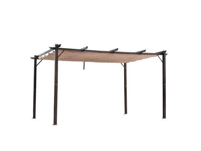 Click here for 10 x 13 Outdoor Retractable Pergola Canopy  Alumin... prices