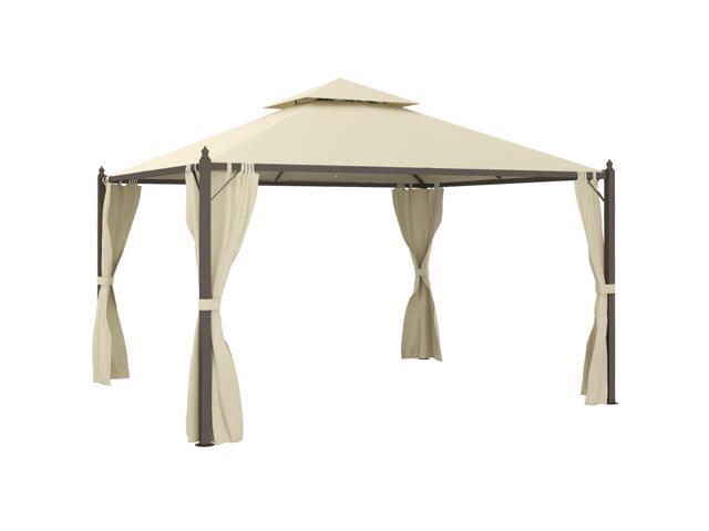 Click here for 10 x 12 Steel Outdoor Patio Gazebo with Polyester... prices