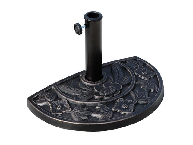 Click here for 20lbs Half Round Patio Umbrella Base Outdoor Decor... prices