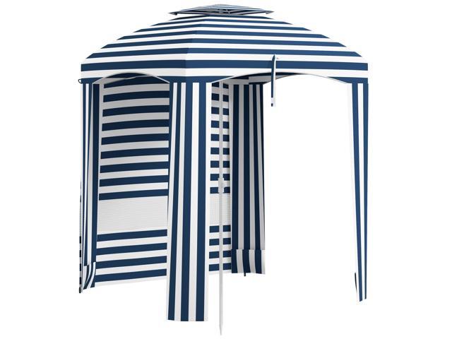 Click here for 5.8 x 5.8 Portable Beach Umbrella with Double-Top... prices