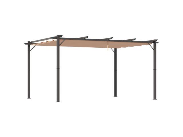 Click here for 10 x 13 Aluminum Patio Pergola with Retractable Pe... prices