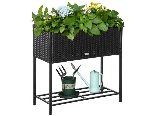 Click here for Raised Garden Bed  Elevated Planter Box with Ratta... prices
