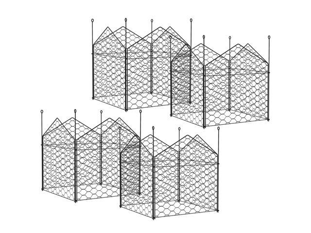 Click here for Garden Chicken Wire Cloche  12 x 14 Plant Protecto... prices