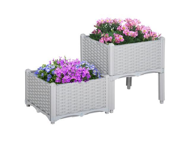 Click here for 2 Piece Raised Garden Bed with Legs  Self-Watering... prices