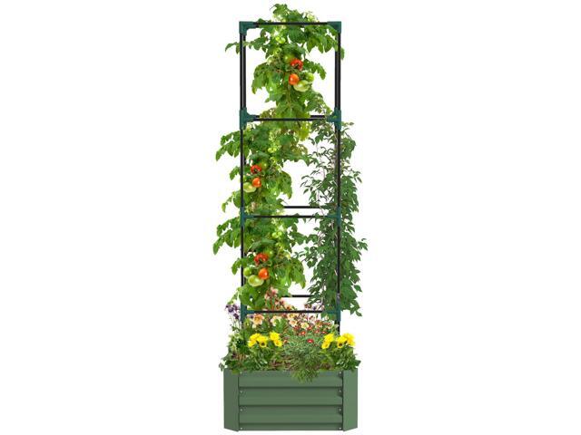 Click here for Galvanized Raised Garden Bed  24 x 24 x 11.75 Outd... prices