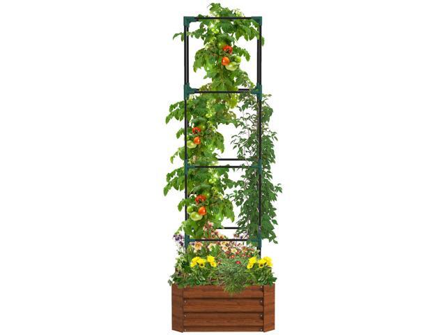 Click here for Galvanized Raised Garden Bed  24 x 24 x 11.75 Outd... prices