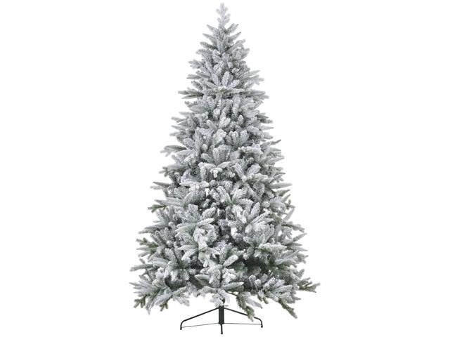 Click here for 8ft Snow Flocked Artificial Christmas Tree with 20... prices