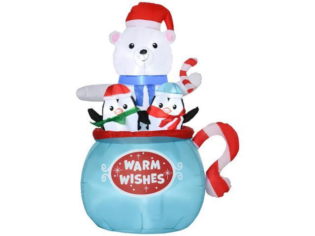 Click here for 5ft Christmas Inflatables Outdoor Decorations Bles... prices