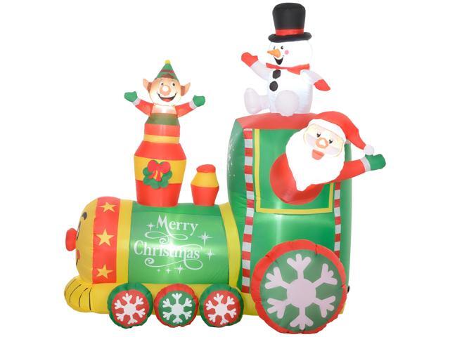 Click here for 5.9 Christmas Inflatables Train with White LED Lig... prices
