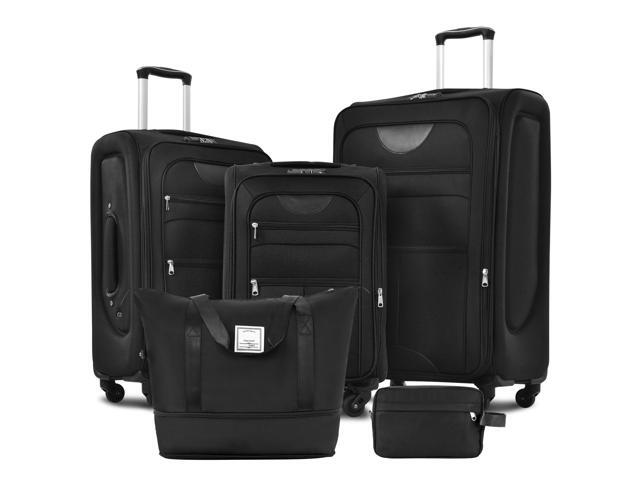 Click here for Softside Luggage Expandable 3 Piece Set Suitcase w... prices