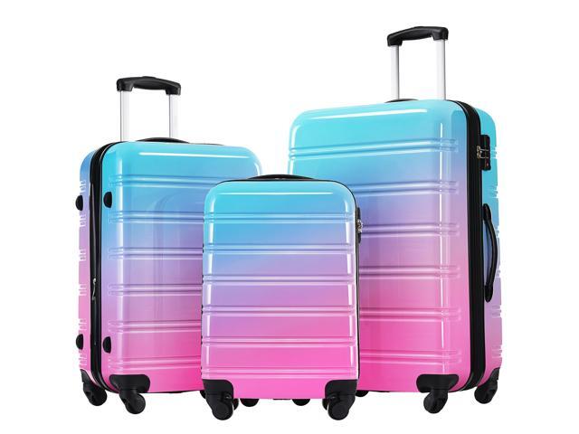 Click here for Hardshell Luggage Sets 3 Piece Gradient Color Expa... prices