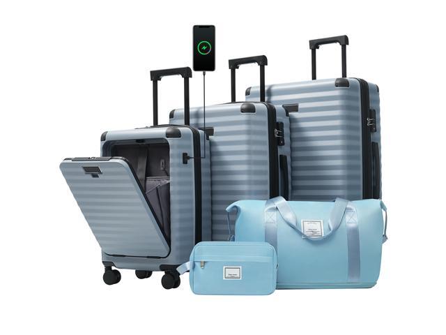 Click here for Luggage Sets 5 Piece with Front Opening  Hardside... prices