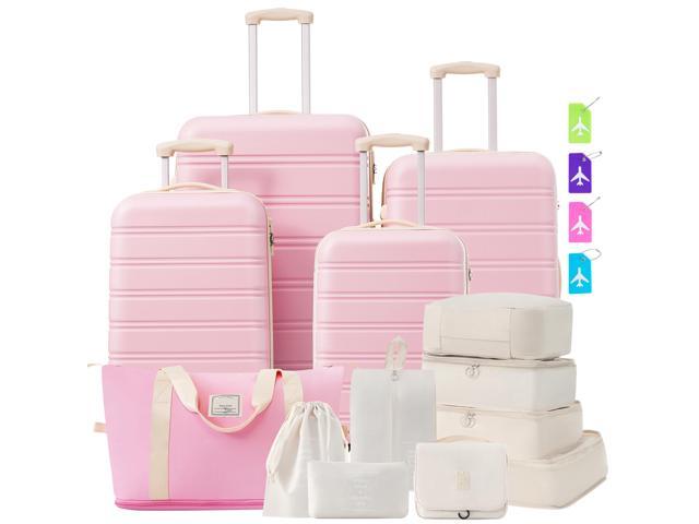 Click here for Hardshell Luggage Sets 4 pcs + Bag Spinner Suitcas... prices