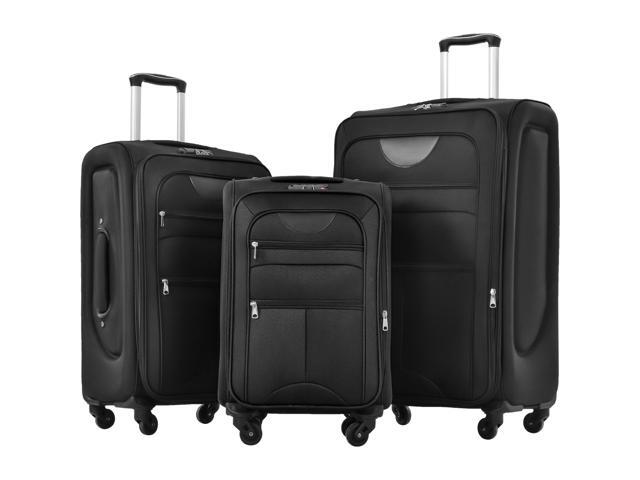 Click here for Softside Luggage Expandable 3 Piece Set Suitcase U... prices