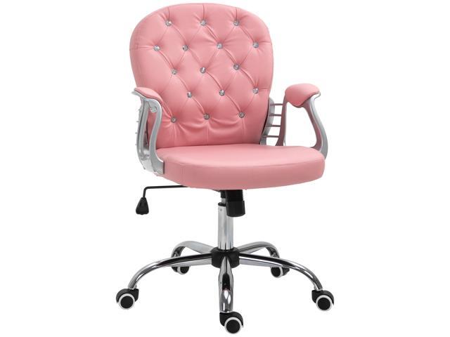 Click here for PU Leather Home Office Chair  Button Tufted Desk C... prices