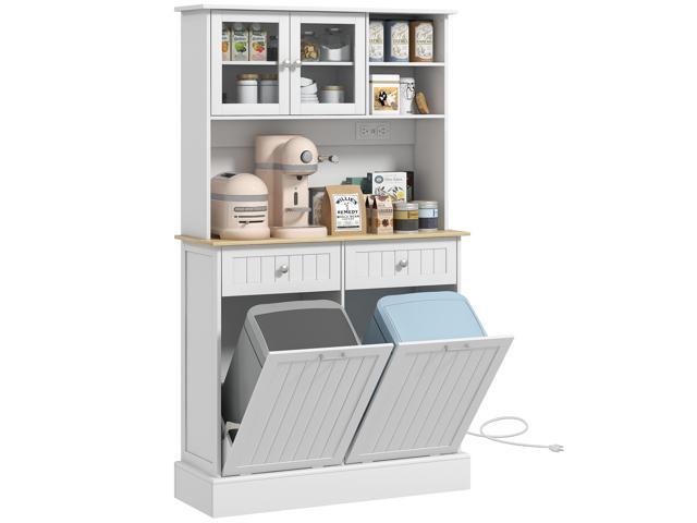 Click here for 68 Kitchen Pantry Storage Cabinet with Charging St... prices