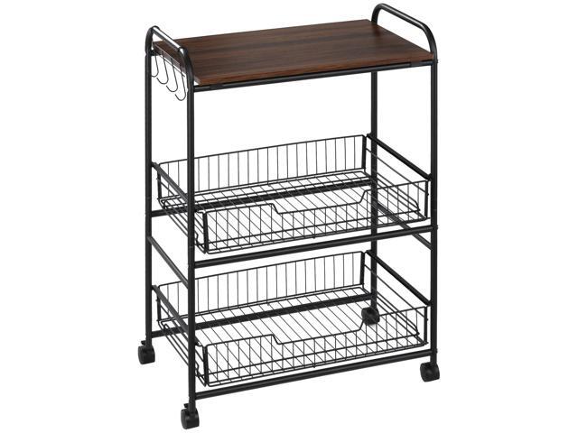Click here for 3 Tier Rolling Kitchen Cart with Storage  Kitchen... prices