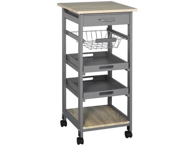 Click here for Mobile Rolling Kitchen Island Trolley Serving Cart... prices