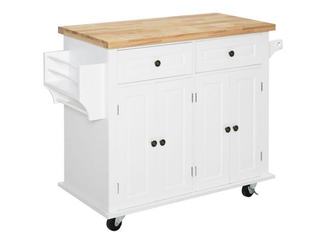 Click here for Kitchen Island on Wheels  Rolling Cart with Rubber... prices