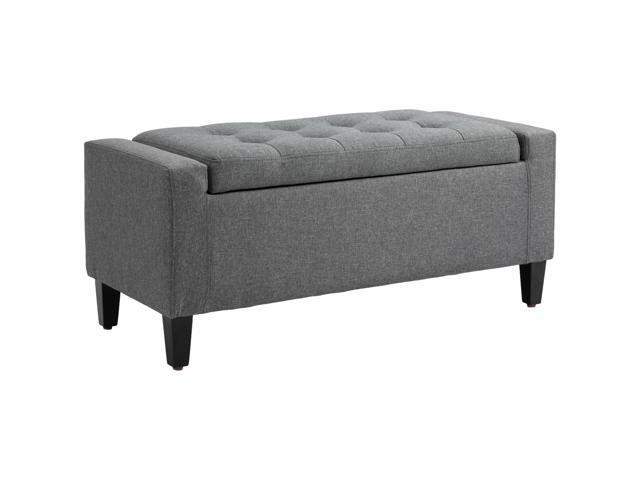 Click here for Storage Ottoman  Linen Upholstered Storage Bench w... prices