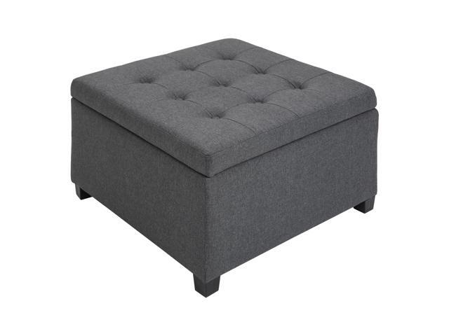 Click here for Fabric Tufted Storage Ottoman with Flip Top Seat L... prices