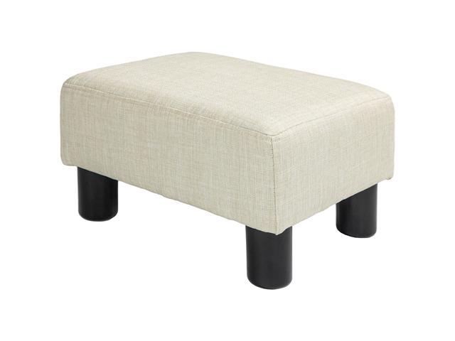 Click here for Ottoman Foot Rest  Small Foot Stool with Linen Fab... prices