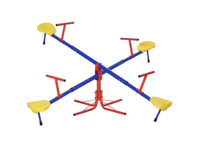 Click here for Kids Seesaw Swivel Teeter Totter with 360° Spinnin... prices
