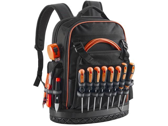 Click here for Tool Backpack 64 Pockets Tear-resistant Jobsite Ba... prices