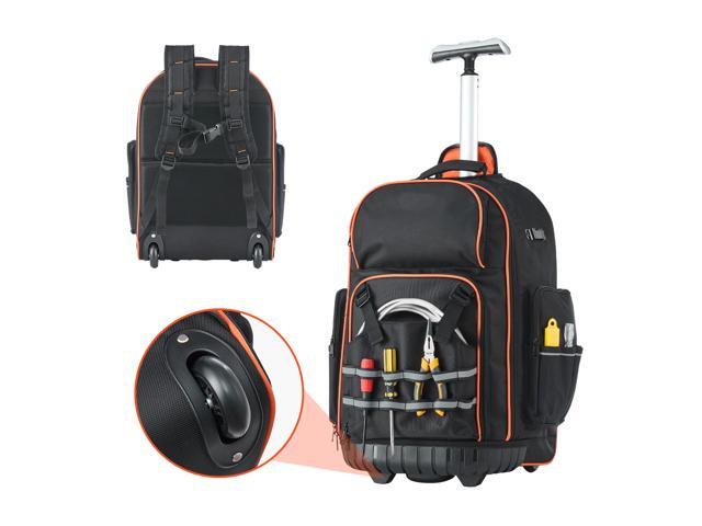 Click here for Rolling Tool Backpack 72 Pockets Heavy Duty Roller... prices