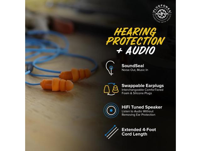 Click here for Earplug Headphones - OSHA Approved Noise Isolating... prices