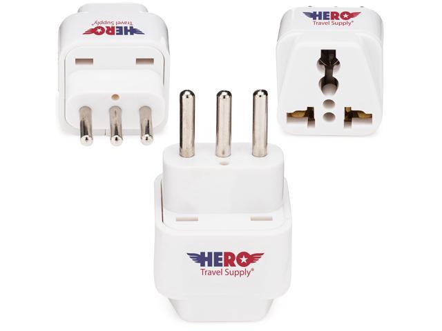 Click here for Premium US to Italy Power Adapter Plug (Type L  Pa... prices